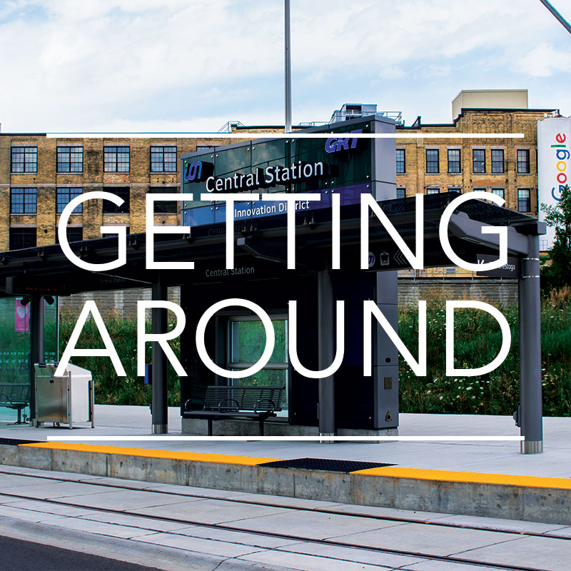 Getting Here and Transportation | Explore Waterloo Region